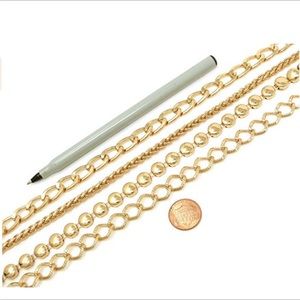 Boutique | Accessories | Multi Link Chain 4 Layer Waist Chain Belt In ...